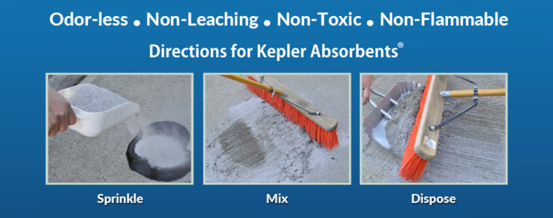 Instructions – Kepler® Absorbents – All Natural, All Purpose